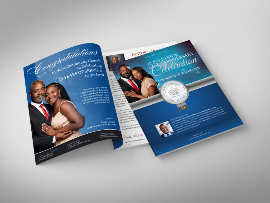 How to Create Church Anniversary Souvenir Magazines | Godserv
