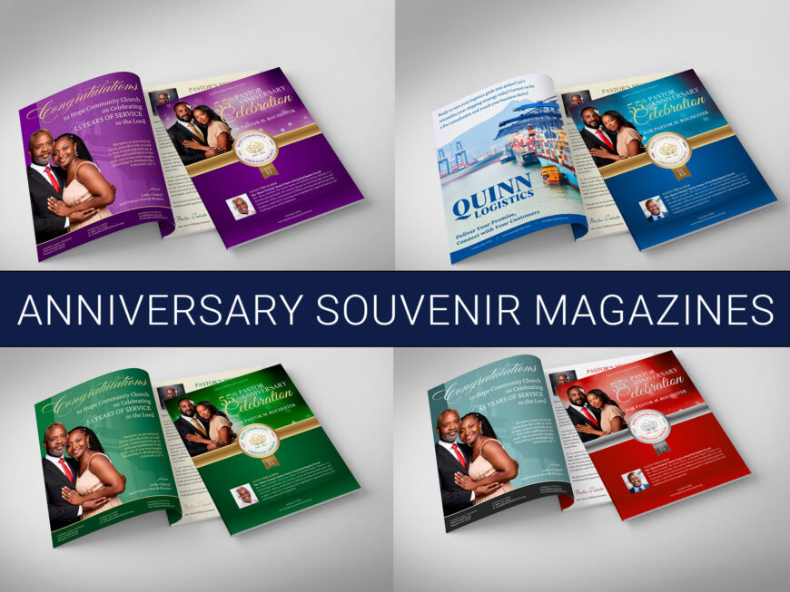How to Create Church Anniversary Souvenir Magazines | Godserv